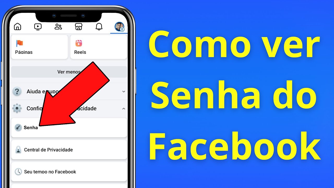 Como ver minha senha do Facebook 2025 Ver a senha do meu Facebook - YouTube