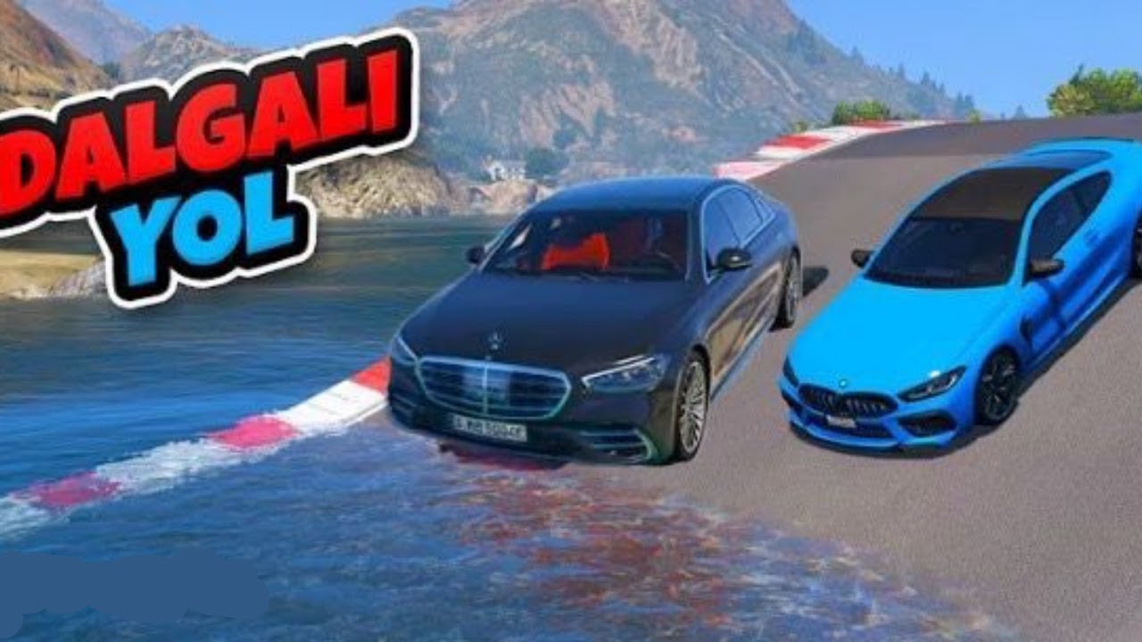 SEVİLEN ALMAN ARABALARI DALGALI YOL PARKURUNDA - GTA 5 - YouTube