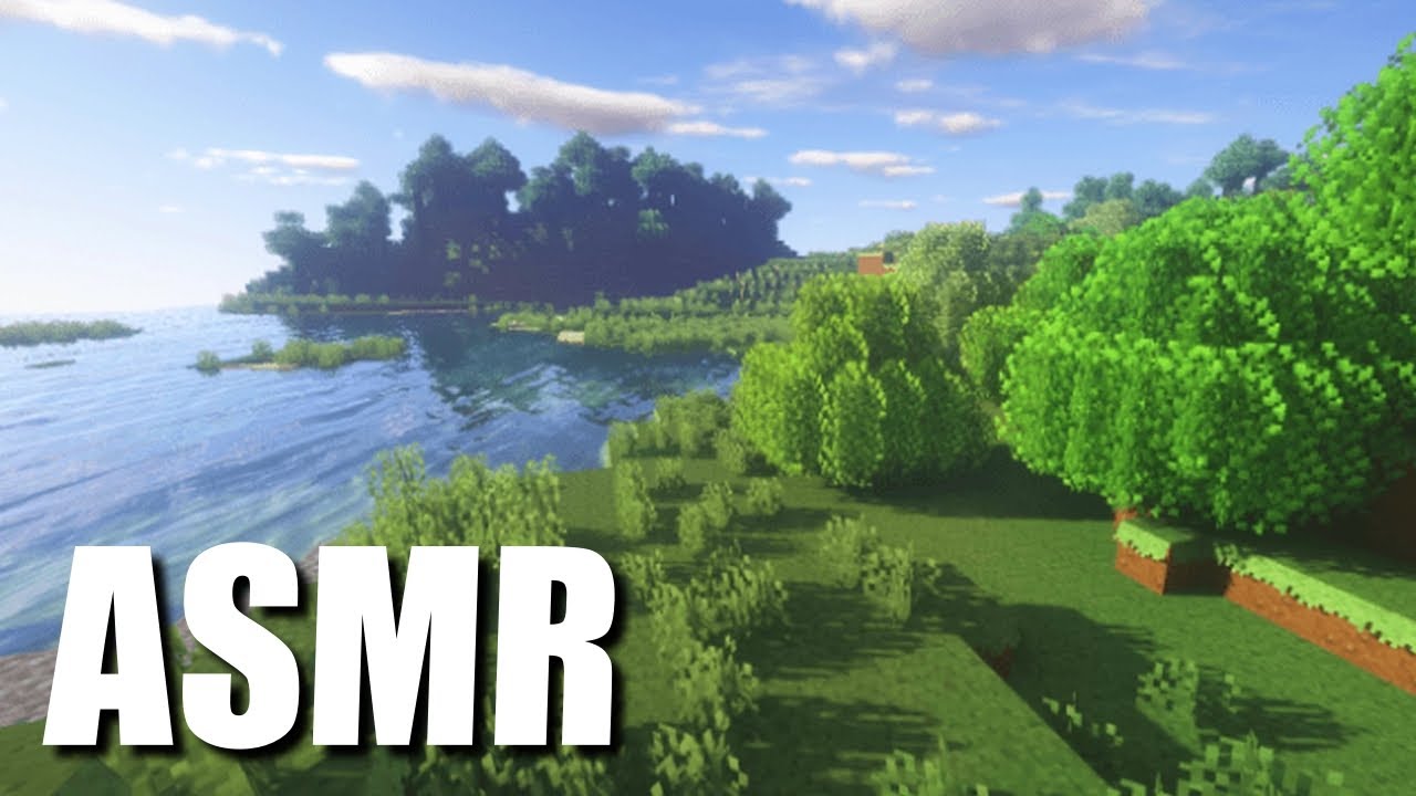 Minecraft ASMR! Building a House - YouTube