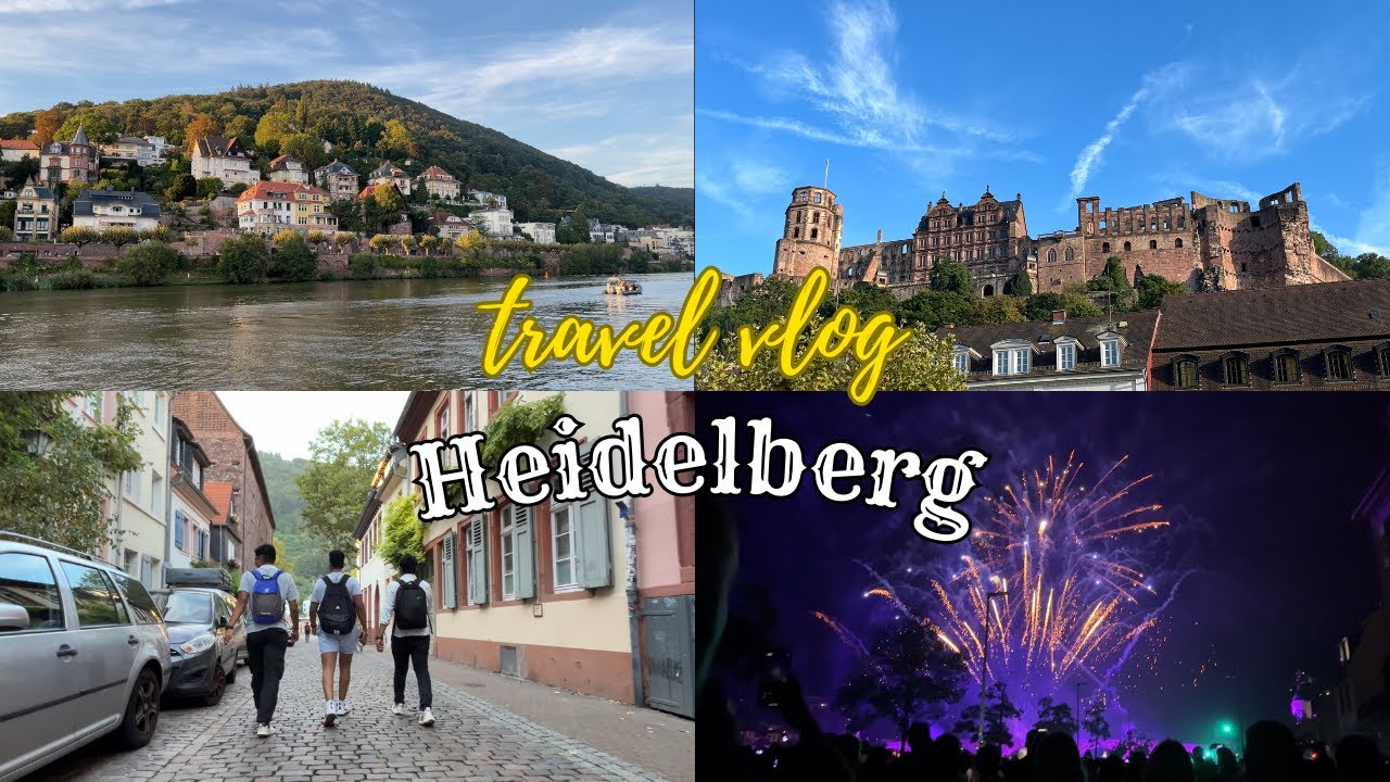 Heidelberg: Exploring the City & Illuminating Light Festival - YouTube