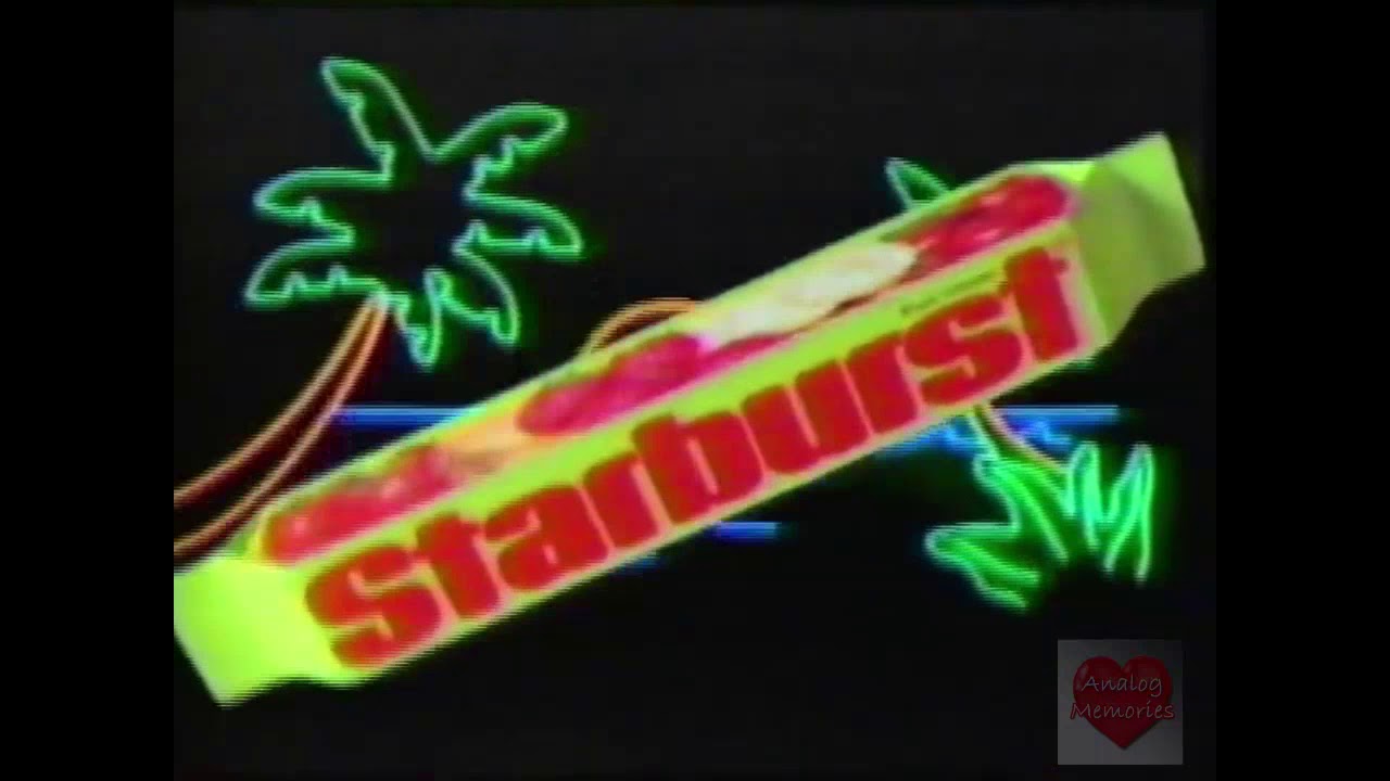 Starburst Candies | Television Commercial | 1988 - YouTube