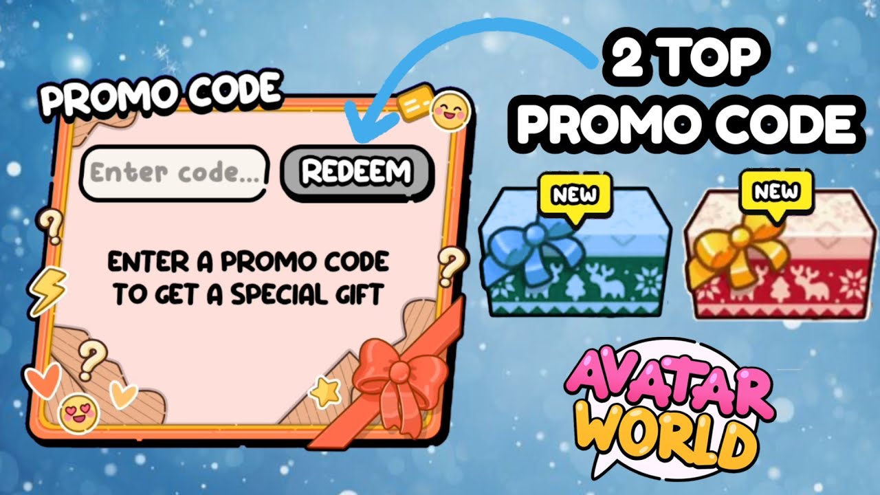 2 TOP PROMO CODE ON DECEMBER 2024 IN AVATAR WORLD / AVATAR WORLD NEW ...
