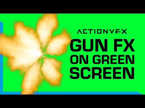Free Green Screen Bullet Hits and Muzzle Flash Effects | Gun VFX Stock Footage Download