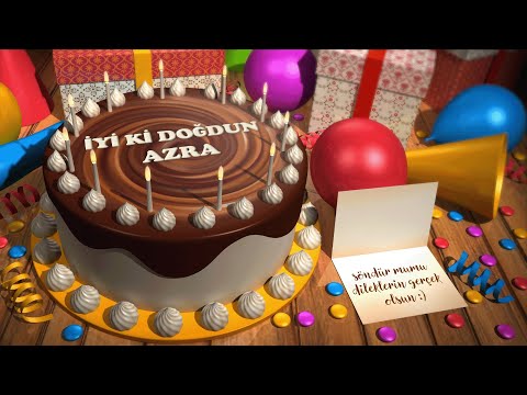 İyi ki doğdun Azra | Azra İsmine Özel Doğum Günü Şarkıları | Mutlu Yıllar Azra
