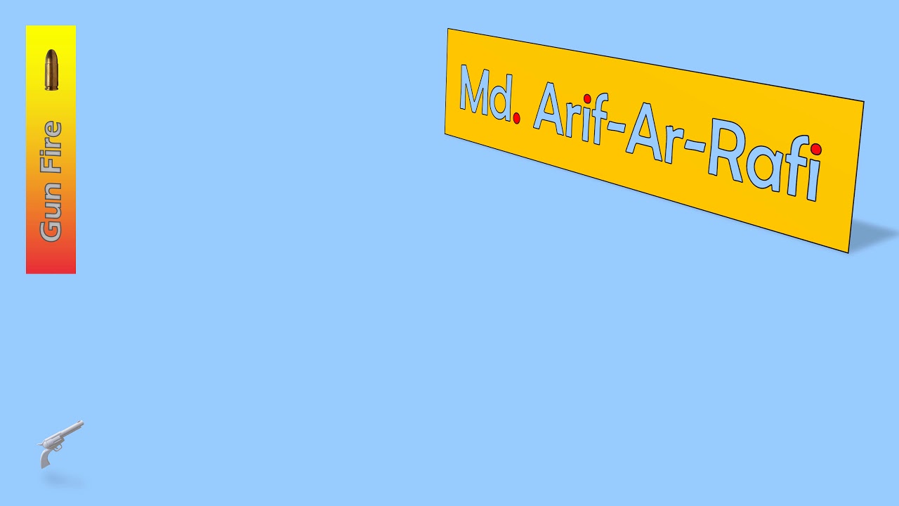 Gun Fire Animation Using PowerPoint - YouTube