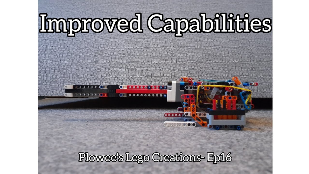 Improved Capabilities- Lego Recoiling Tank Cannon Ep16 - YouTube