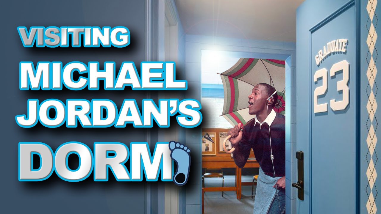 You can visit Michael Jordan's College Dorm Room!? - YouTube