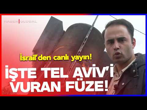 İSRAİL'İ KORKU SARDI! İşte Tel Aviv'i Vuran Füze