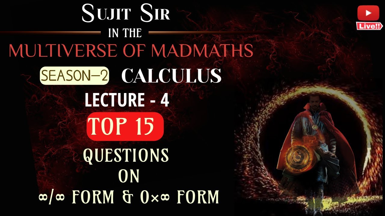 LIMIT questions on infinity by infinity form and zero infinity form II ...
