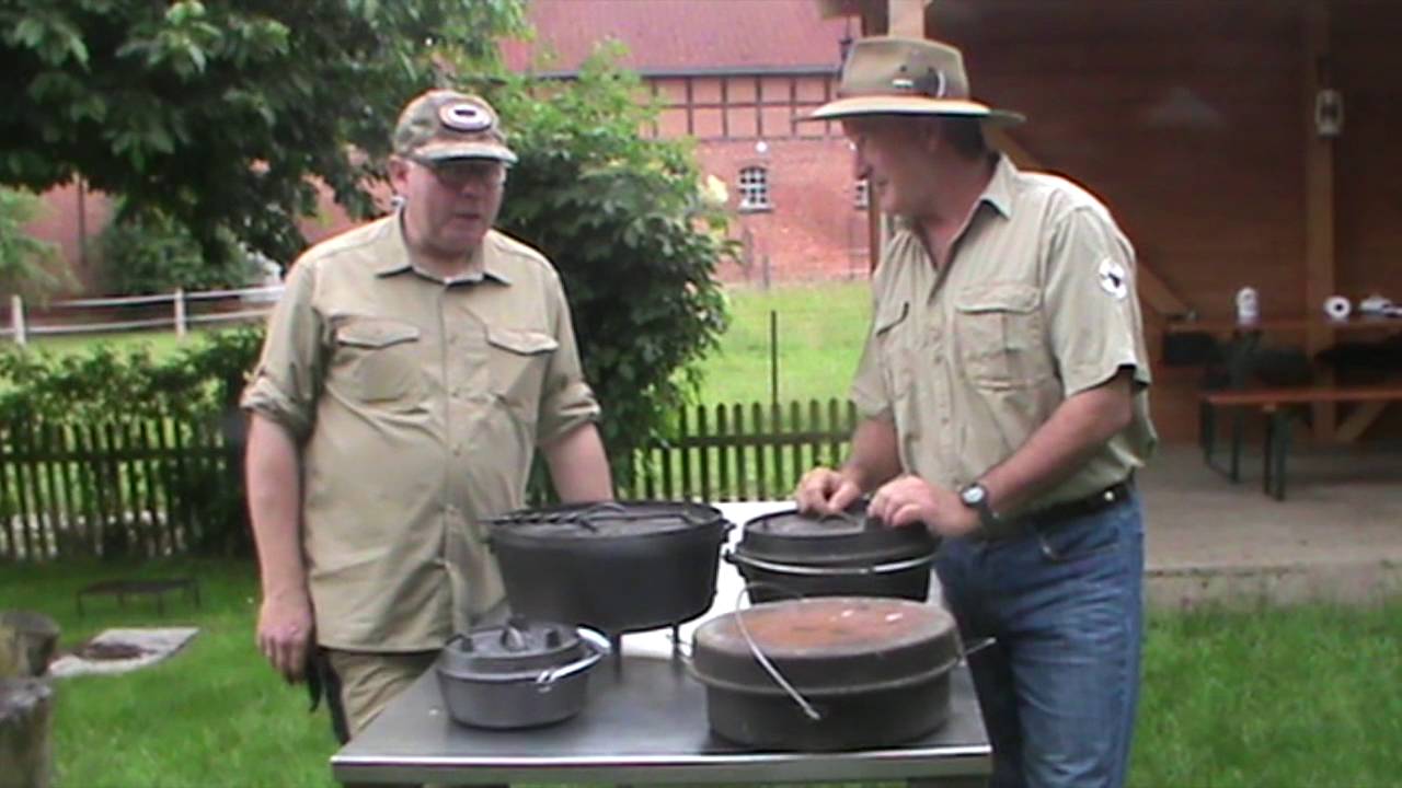Ranger Nick in Germany - Camp Oven Cooking with Carsten Bothe - YouTube