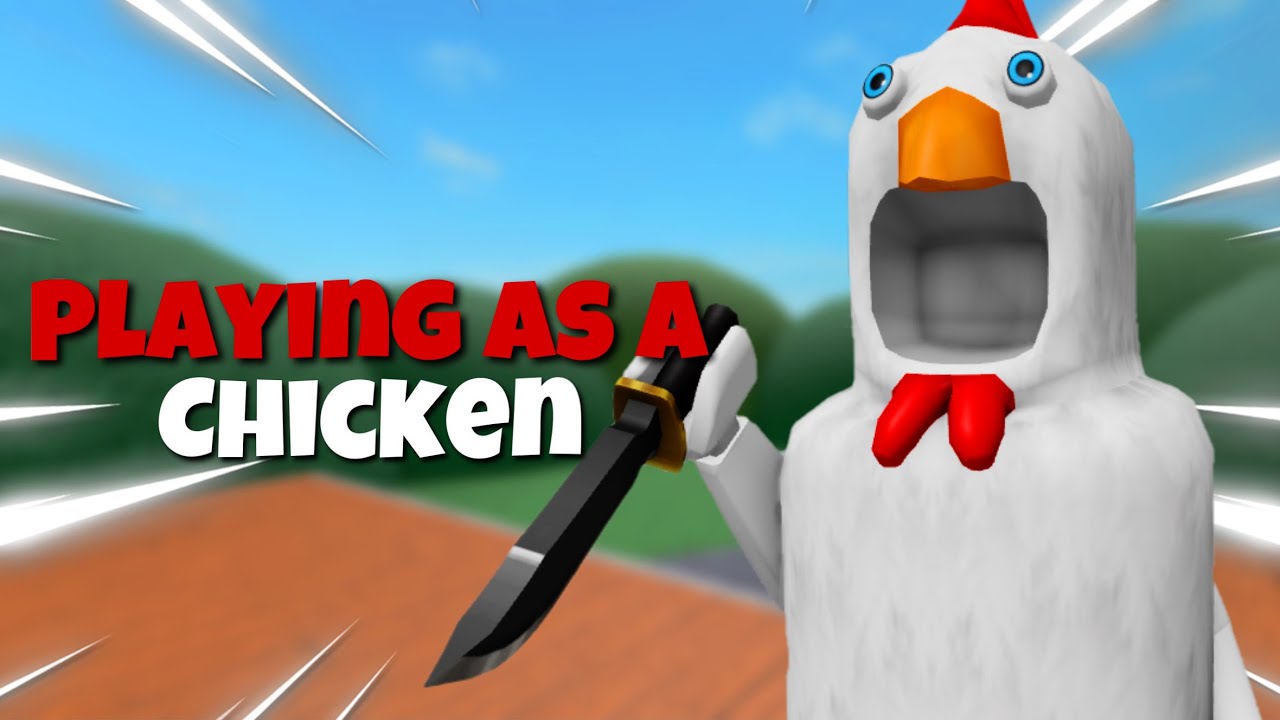 PLAYING MM2 AS A CHICKEN.. (Roblox mm2!) - YouTube