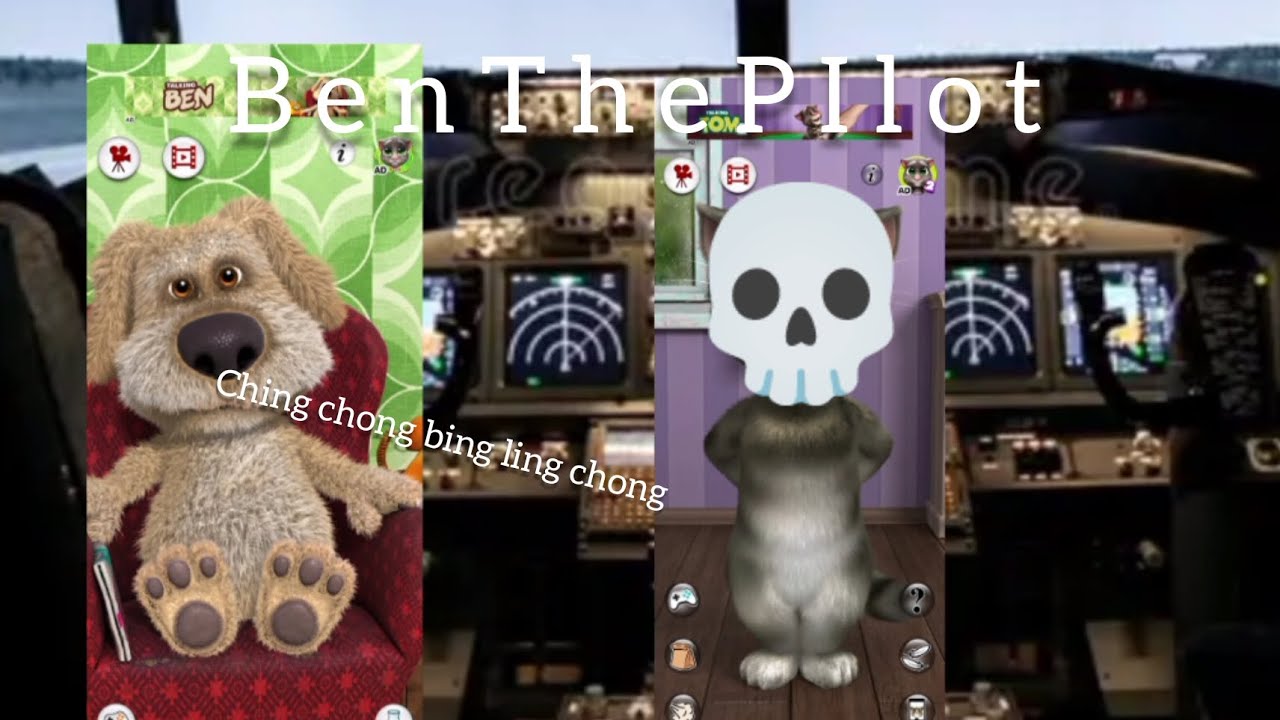 Talking Tom And Friends S1 Ep2 Ben The Pilot - YouTube