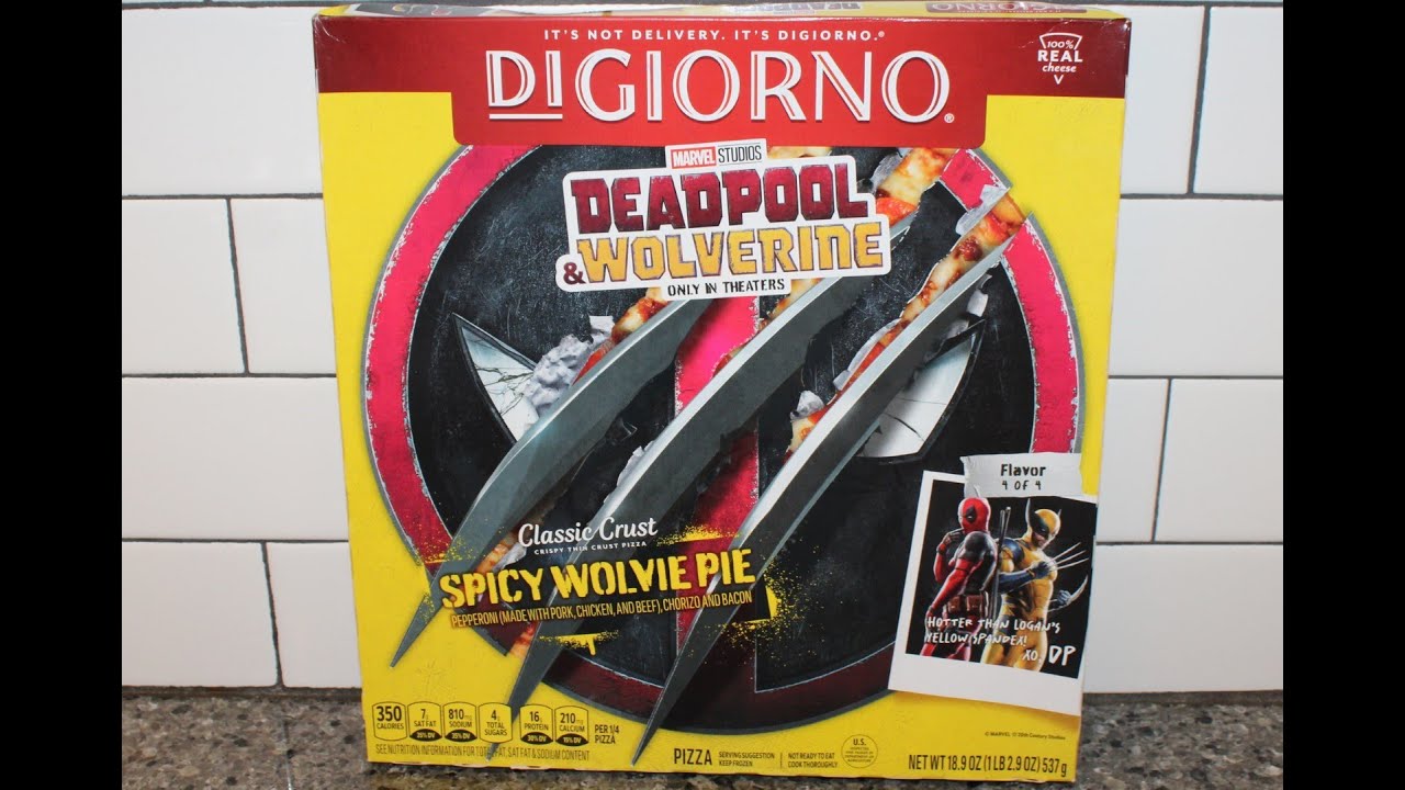 DiGiorno Marvel Studios Deadpool & Wolverine: Spicy Wolvie Pie Pizza ...