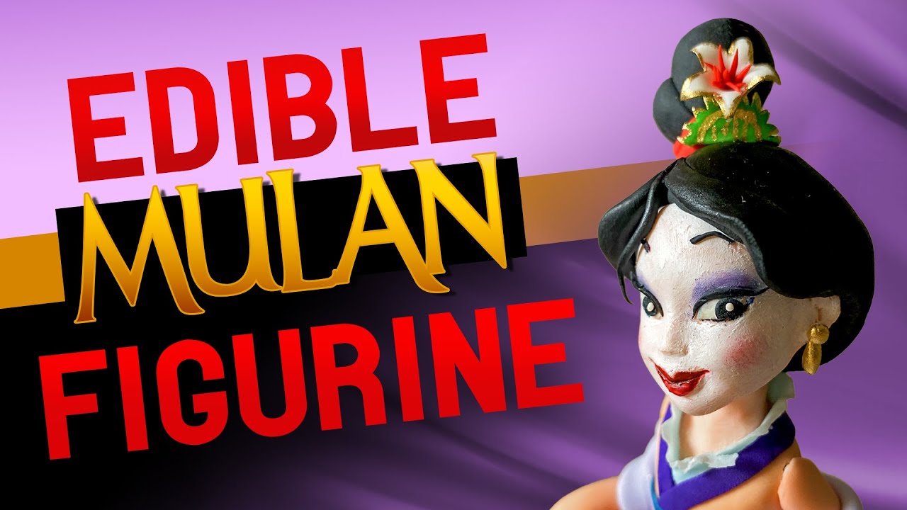 Disney Princess Mulan Cake Tutorial - YouTube