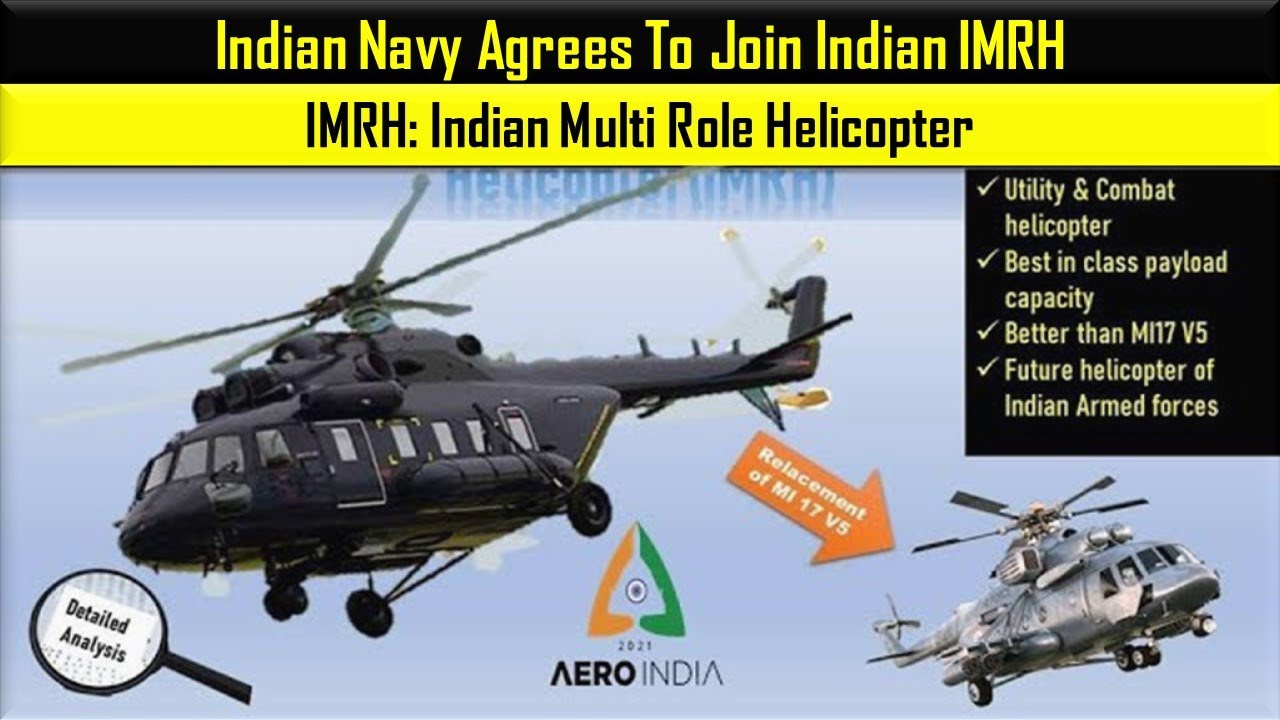 Indian Navy agrees to join Indian Multi Role Helicopter(IMRH) | Gunship ...