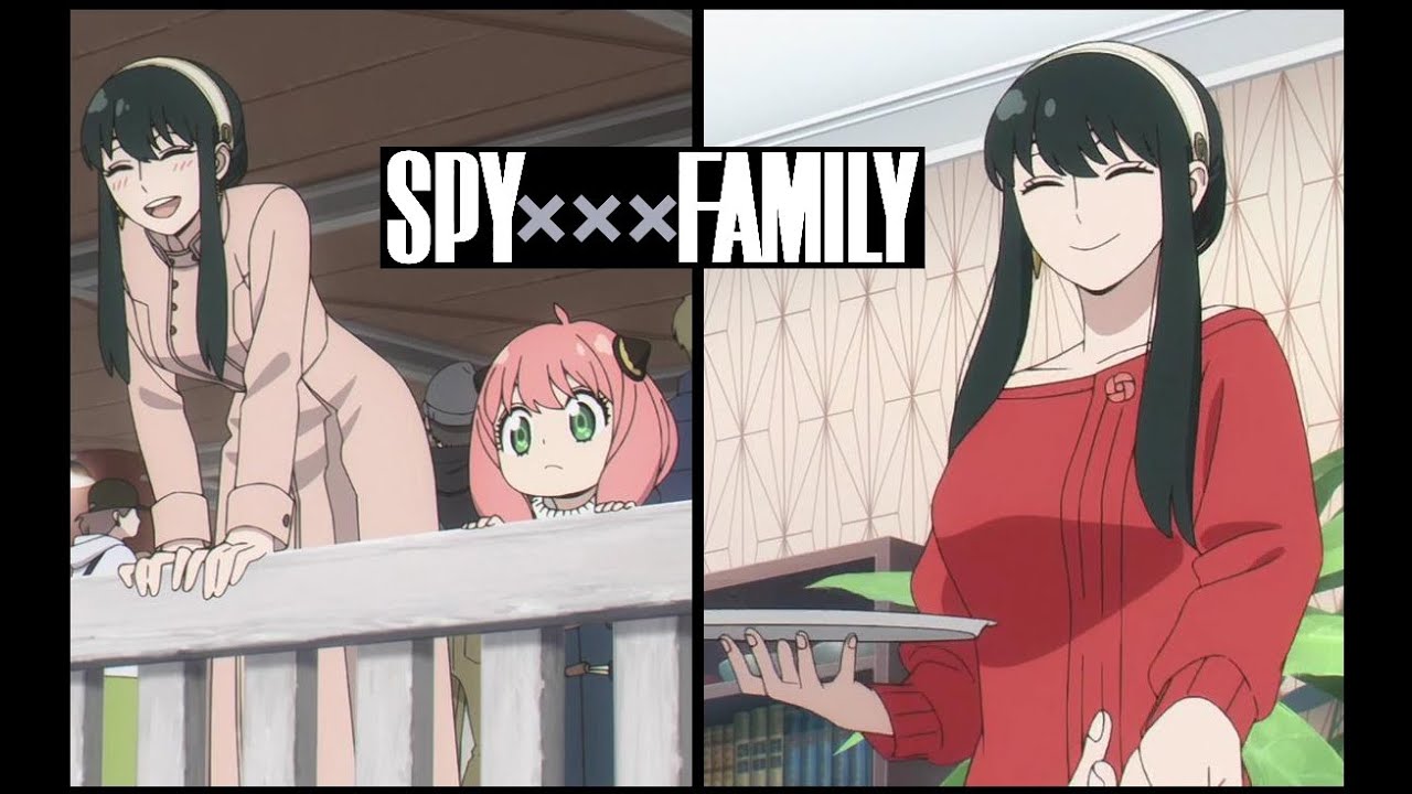 Cute Scenes of Yandere Yor Forger in Episode 13 of spyXXXfamily Anime ...