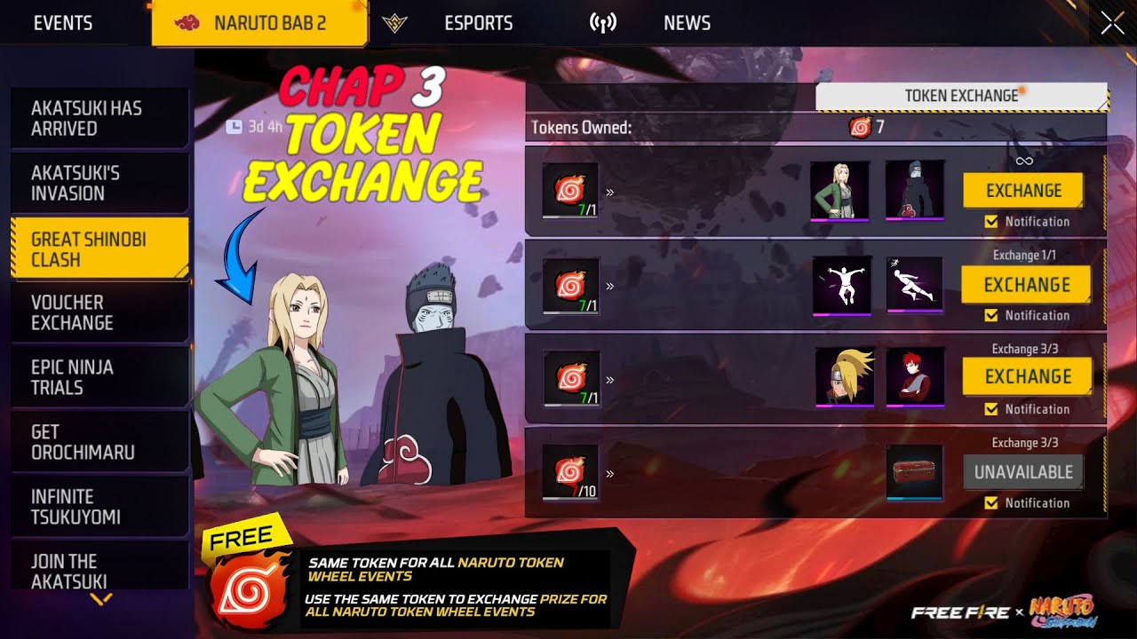 CLAIM NARUTO UNIVERSAL TOKEN REWARDS🔥 -para SAMSUNG,A3,A5,A6,A7,J2,J5 ...