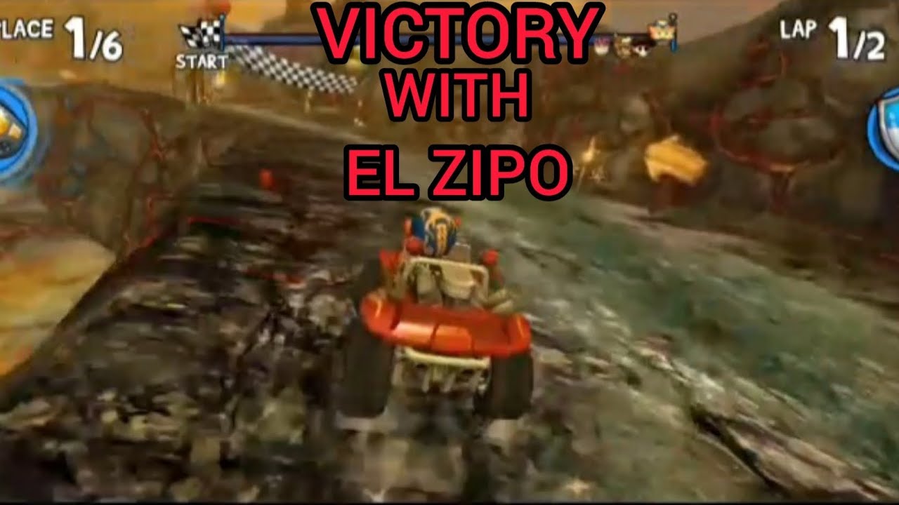 Victory with EL ZIPO - Beach Buggy Racing - YouTube