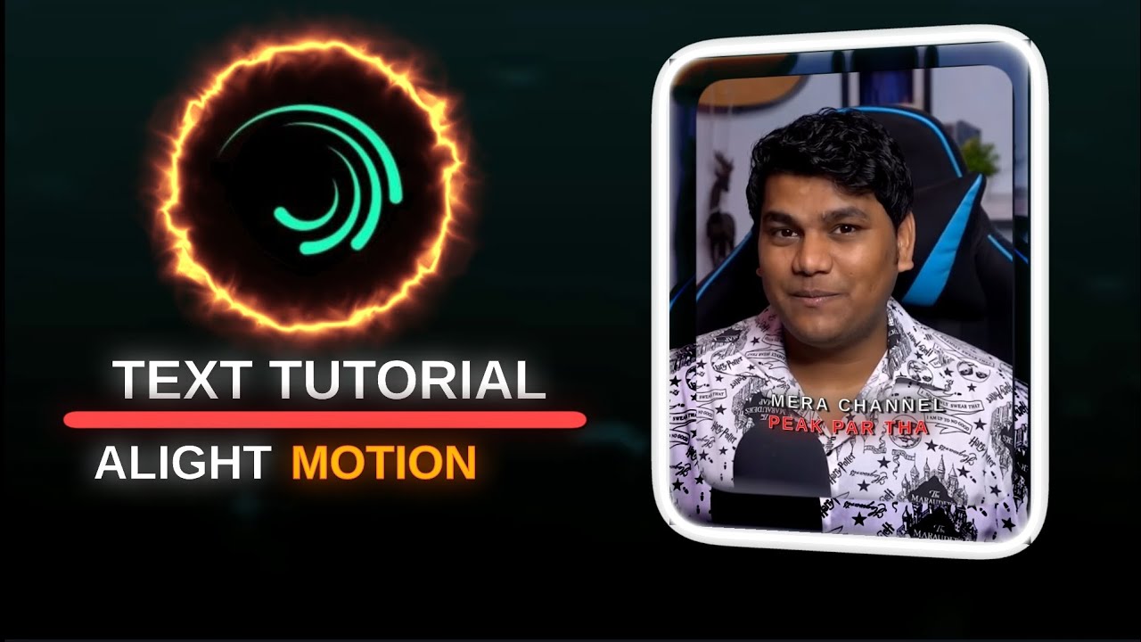 Text Tutorial | Alight Motion ️ - YouTube