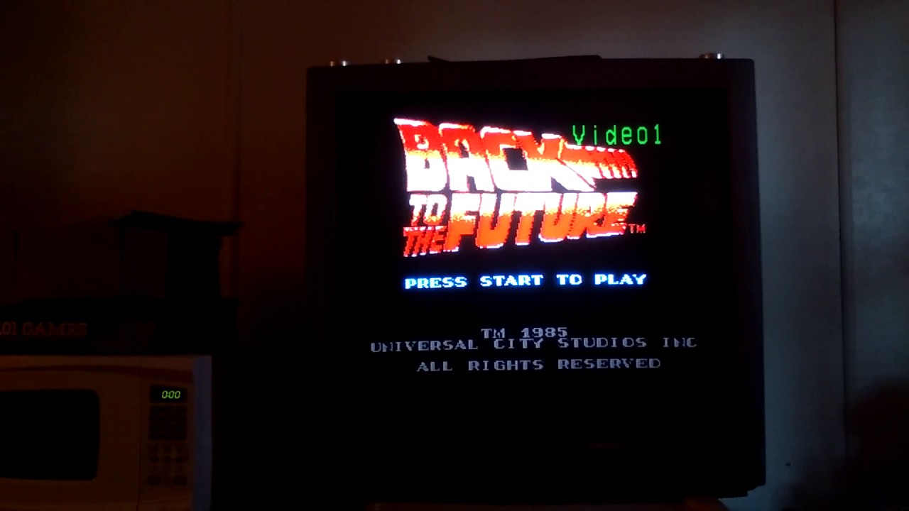 Back to the Future - NES Walkthrough - YouTube