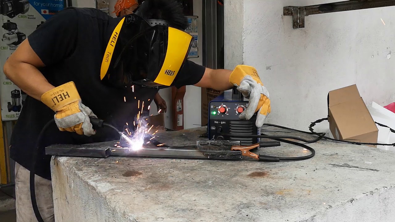 RILTECH Gasless Mig Welding Machine IM140 Free 1 Roll Gasless Wire ...
