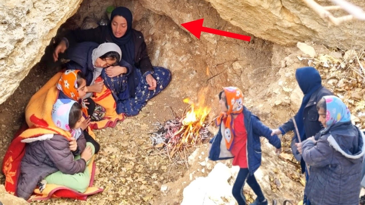 The story of Venus entering the cave with her children and a mysterious ...