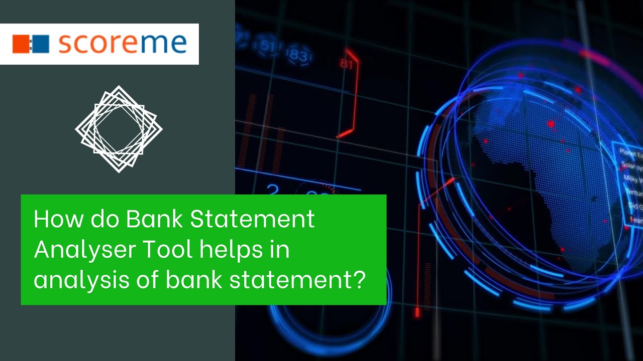 How do Bank Statement Analyzer Tool helps in analysis of bank statement ...