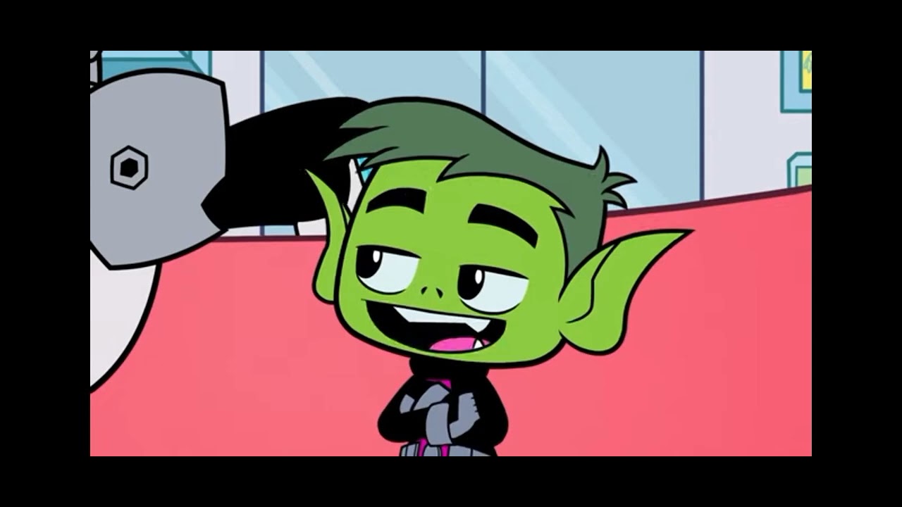 Titans Watching Tom & Jerry | Episode Cy and Beasty Teen Titans Go ...