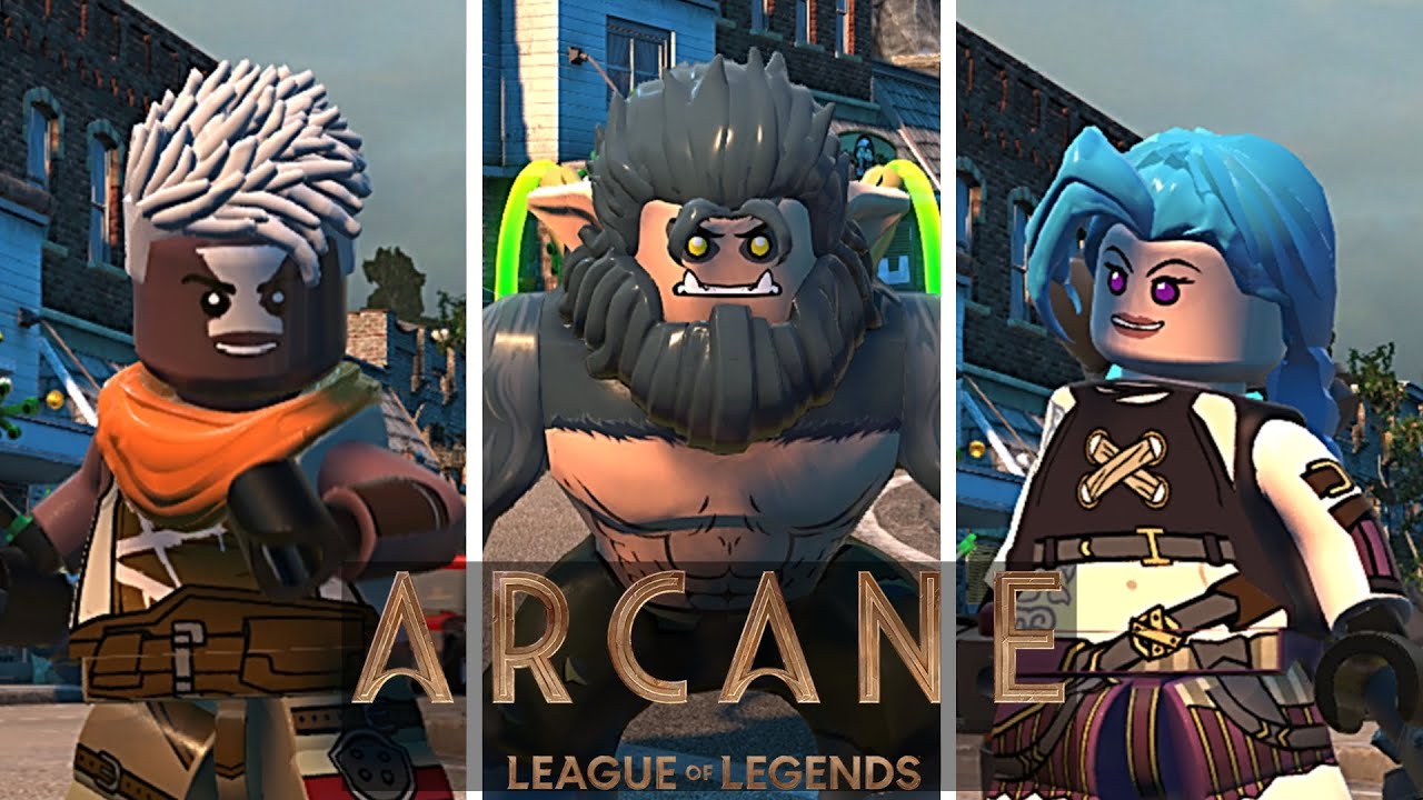 Arcane - Every Character Powers and Abilities in LEGO Video Game - YouTube