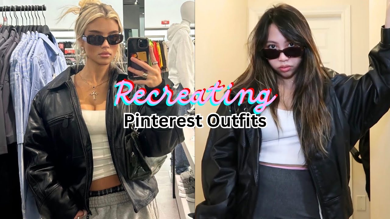 Pinterest Inspired Outfits (recreating viral aesthetics for Spring ...