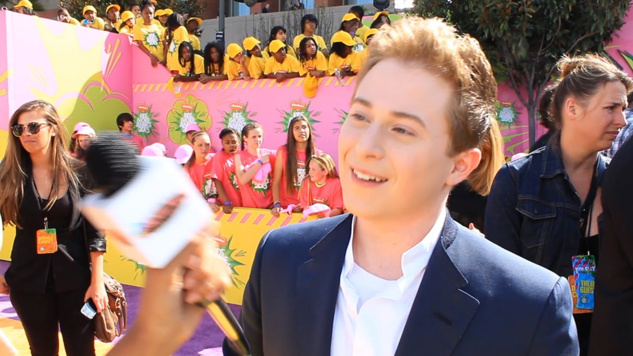 ICarly Star Reed Alexander at the Nickelodeon Kids Choice Awards - YouTube