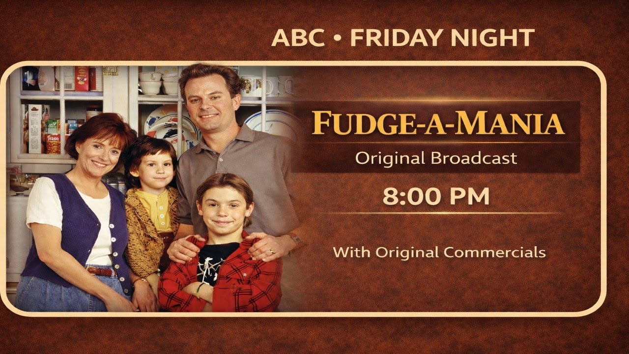 Fudge-a-Mania (January 1995) | ABC TV Movie | Friday 8pm I Original TV ...