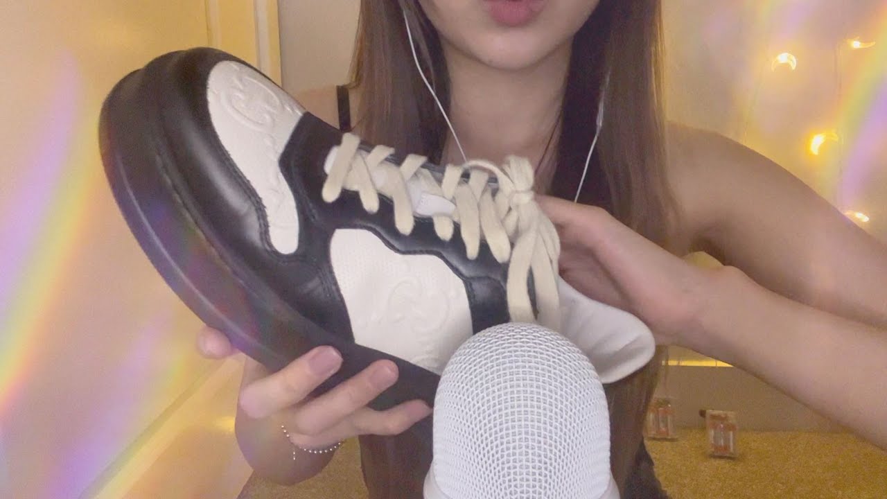 ASMR shoe tapping🥿👟 - YouTube