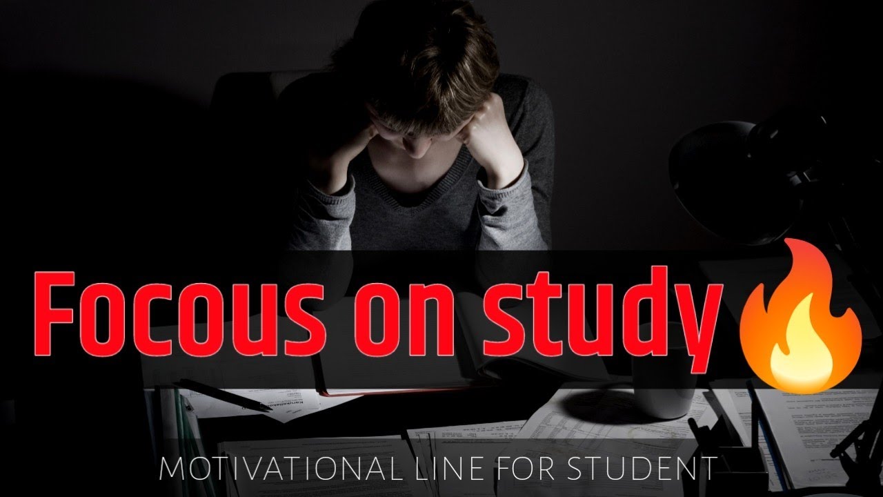 🎧FOCOUS ON STUDY🔥POWERFULL MOTIVATIONAL LINE FOR STUDENT #motivation # ...