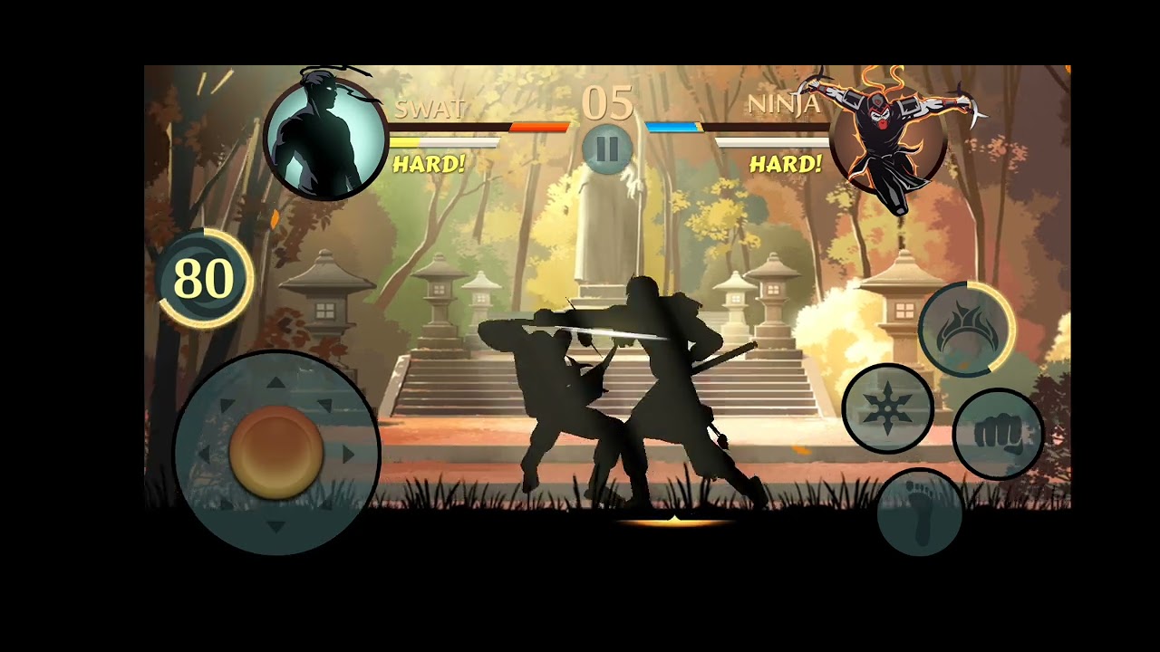shadow fight 2 ascension comeback (ninja fight 1) - YouTube