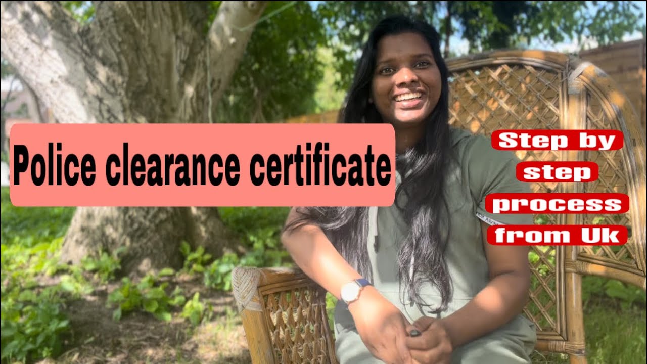 Police Clearance Certificate(PCC) |How to apply PCC from UK |Step by ...