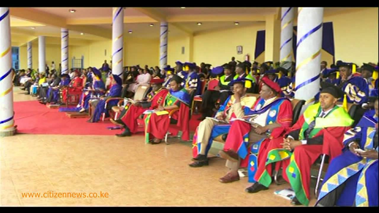 Mount Kenya University Graduation 2014 - YouTube