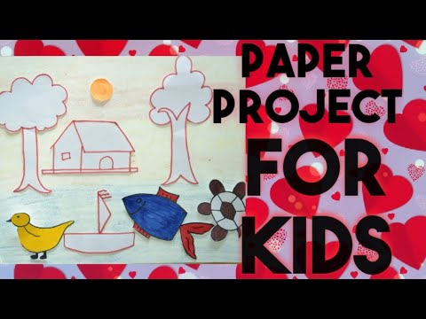 paper cut and paste activity/paper activity for project/paper craft ...