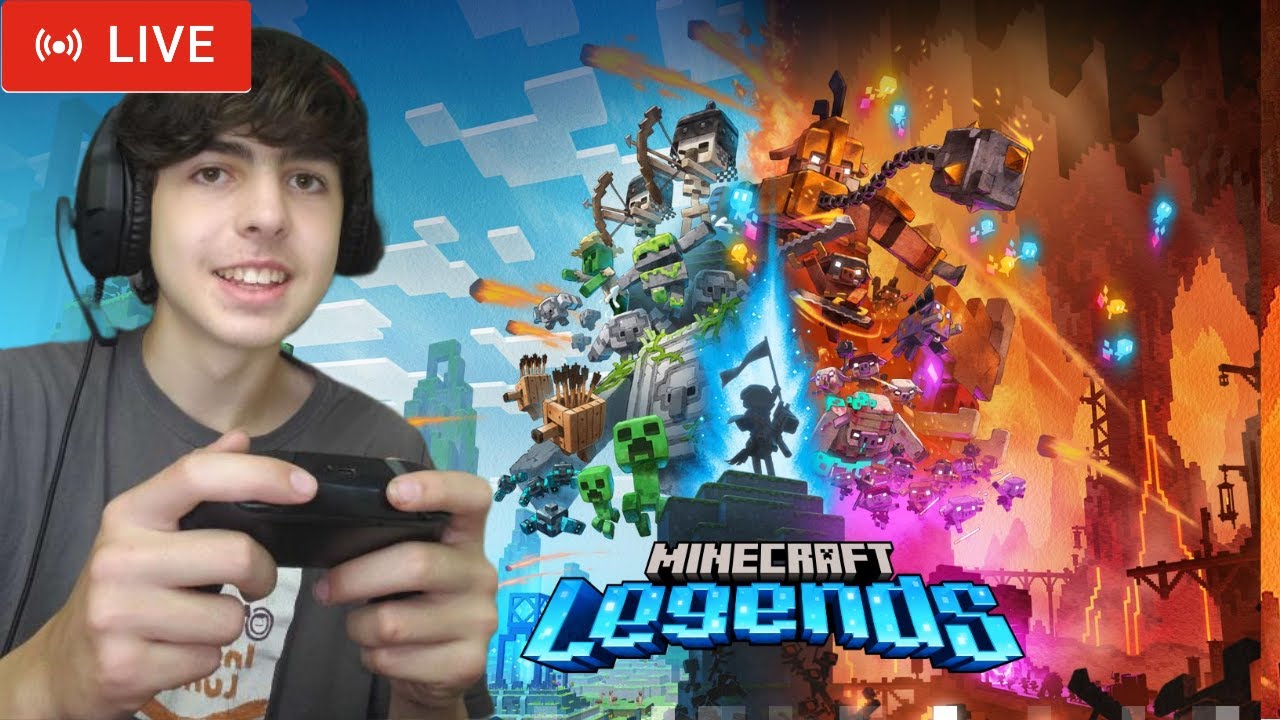 Minecraft Legends Stream! #3 - YouTube