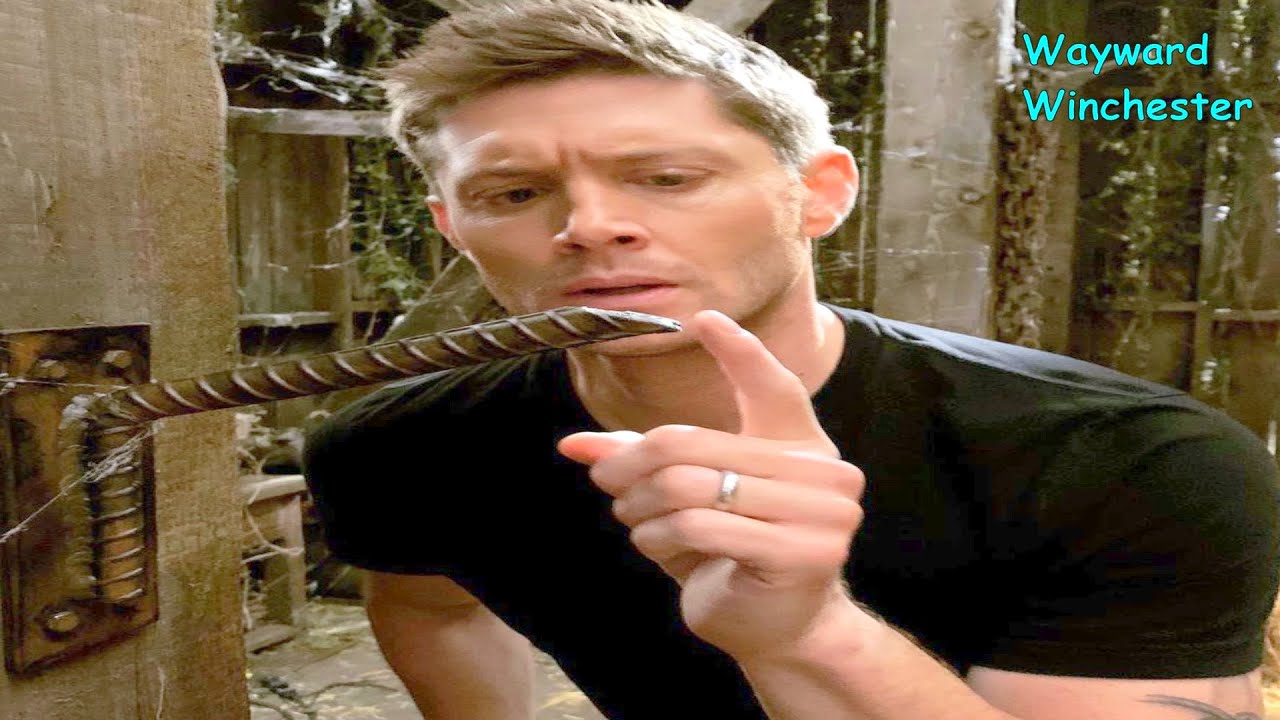 Dean Reacts To Dean's Death In Supernatural Finale - YouTube