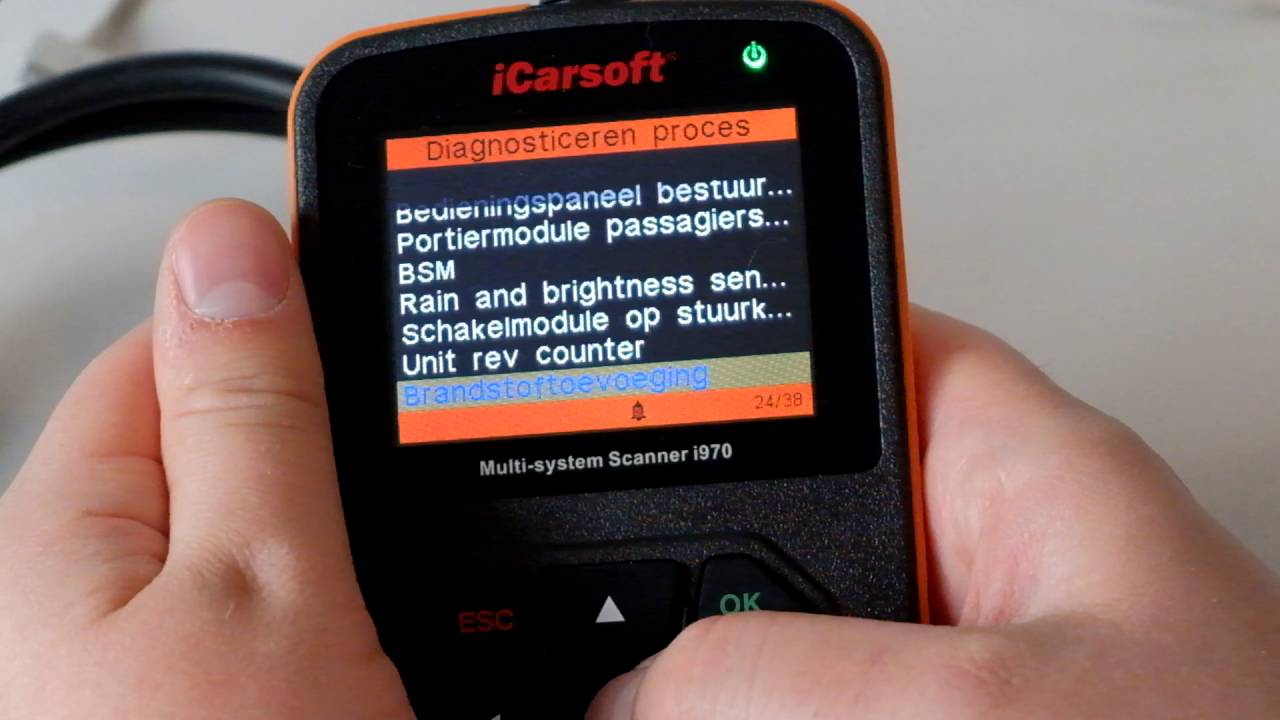 iCarsoft i970 PSA Citroen C4 uitleesapparaat OBD2 uitlezen modules ...