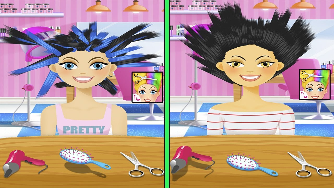 SUPER HAIR SALON Game 👩🏼‍🦰💄 Big Update Gameplay - YouTube