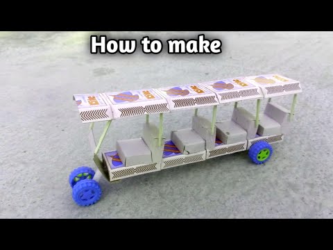 How to make TOY Rickshaw (Auto Rickshaw kaise banaye)AS Mechanic Toy ...