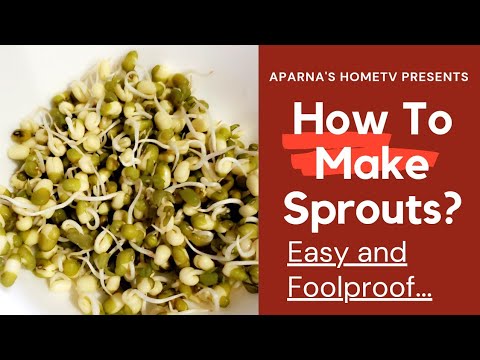 How To Make Sprouts At Home | Recipe Friday!!!! - YouTube