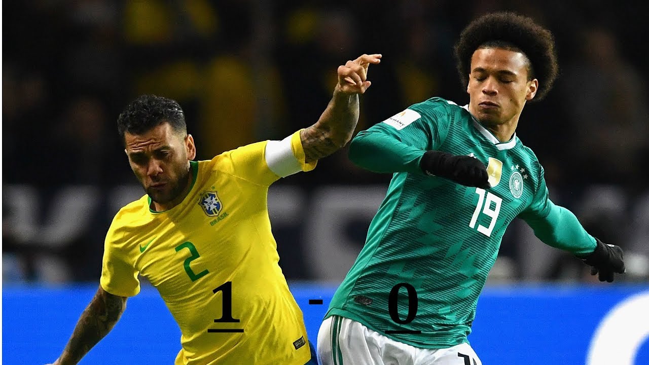 Germany vs Brazil 0-1 2018 HD (Friendly English commentary) - YouTube