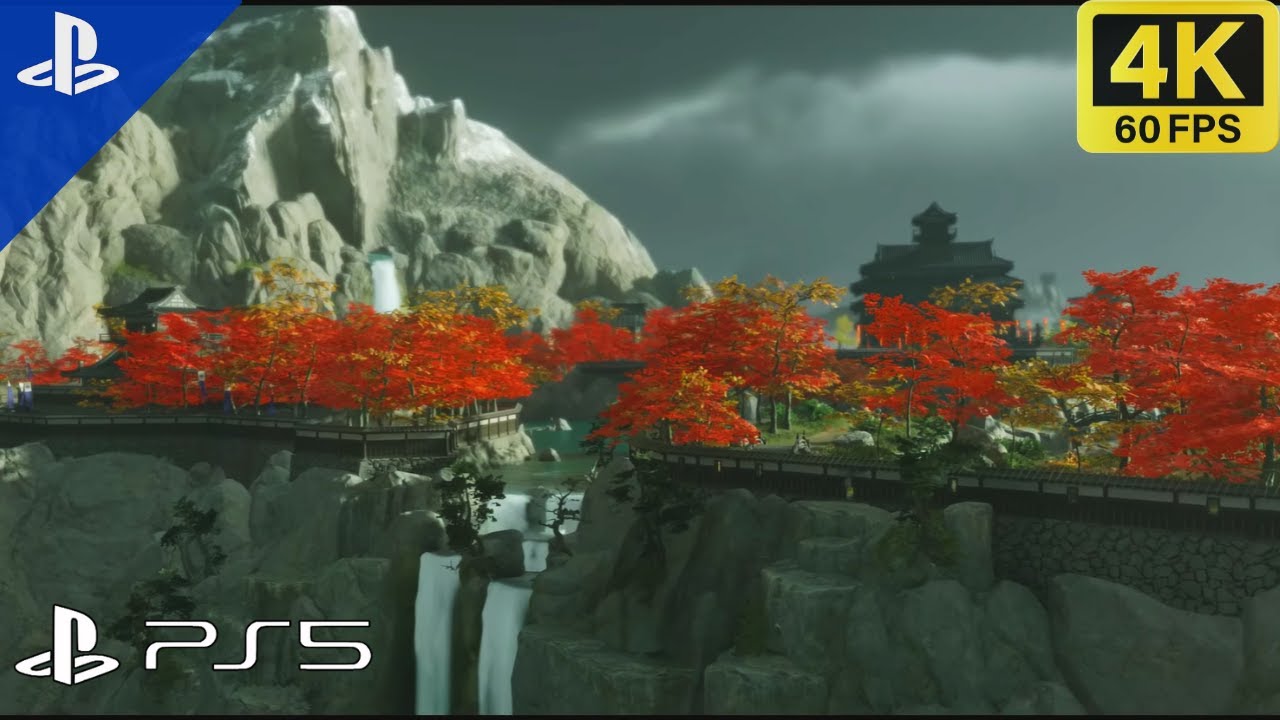 SNEAKING INTO THE CASTLE in GHOST OF TSUSHIMA on PS5 | Realistic World ...