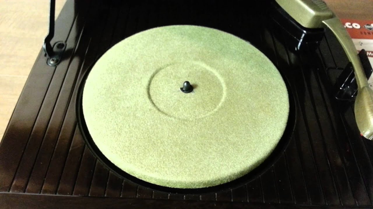 1948 Philco model M-15 album length record player - YouTube