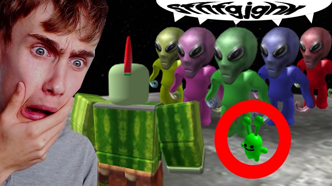 DIT HEB IK GEKREGEN VAN EEN ALIEN IN ROBLOX! - YouTube
