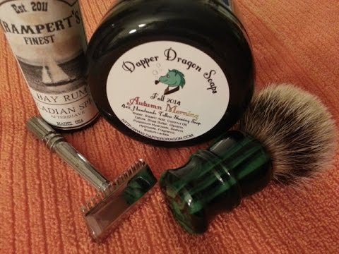 Dapper Dragon Soaps - Fall 2014 Autumn Morning (tallow) - YouTube