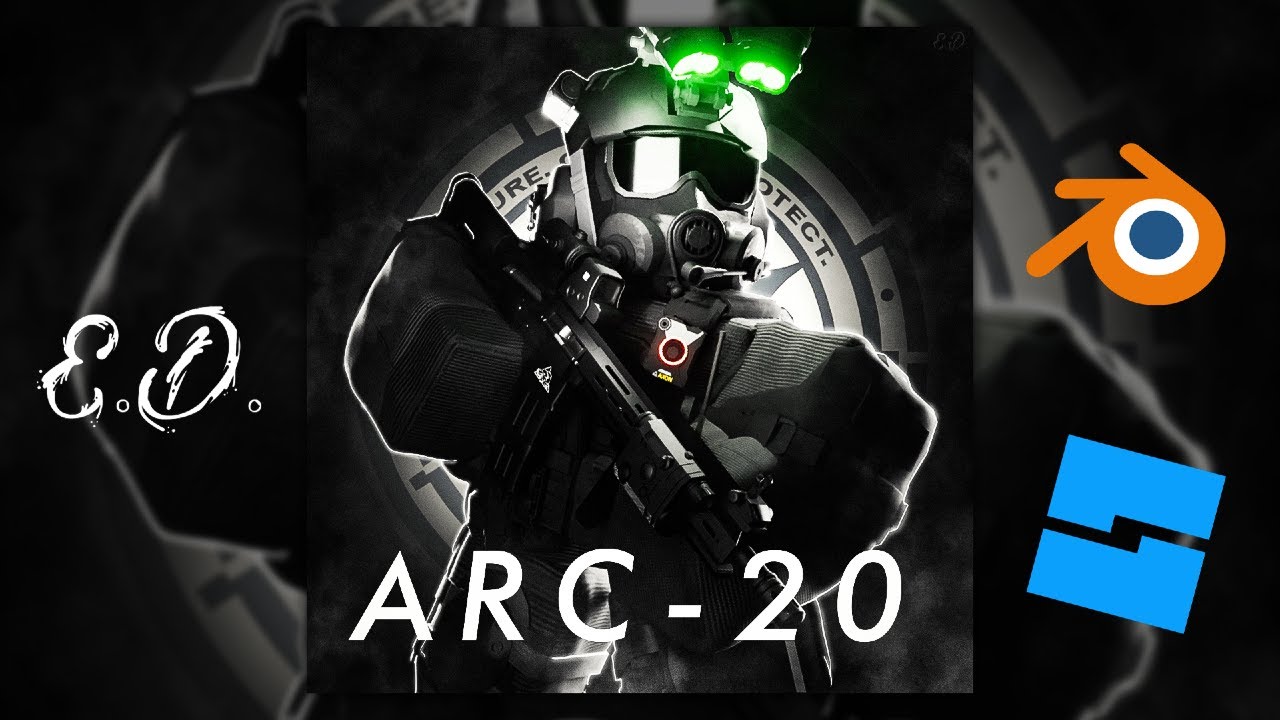 SCP Roblox GFX (Roblox GFX Speed Art) - YouTube